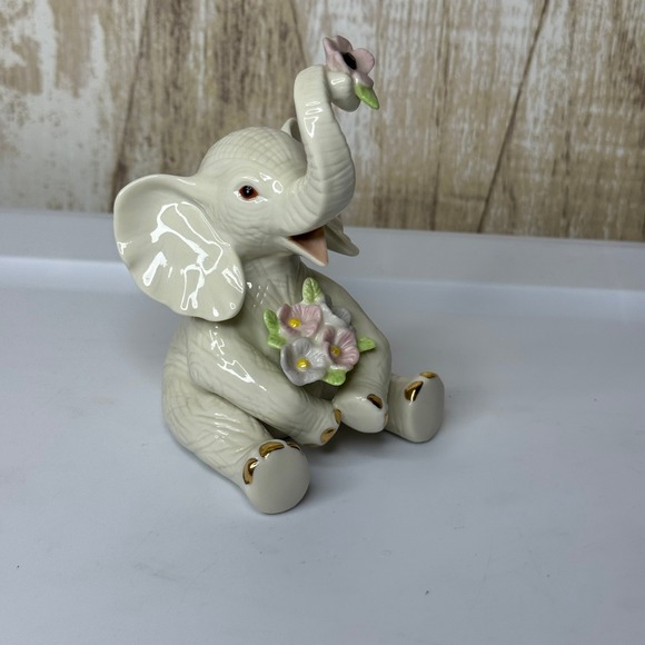 Lenox | Accents | Lenox Jewels Collection Sitting Elephant Figurine ...